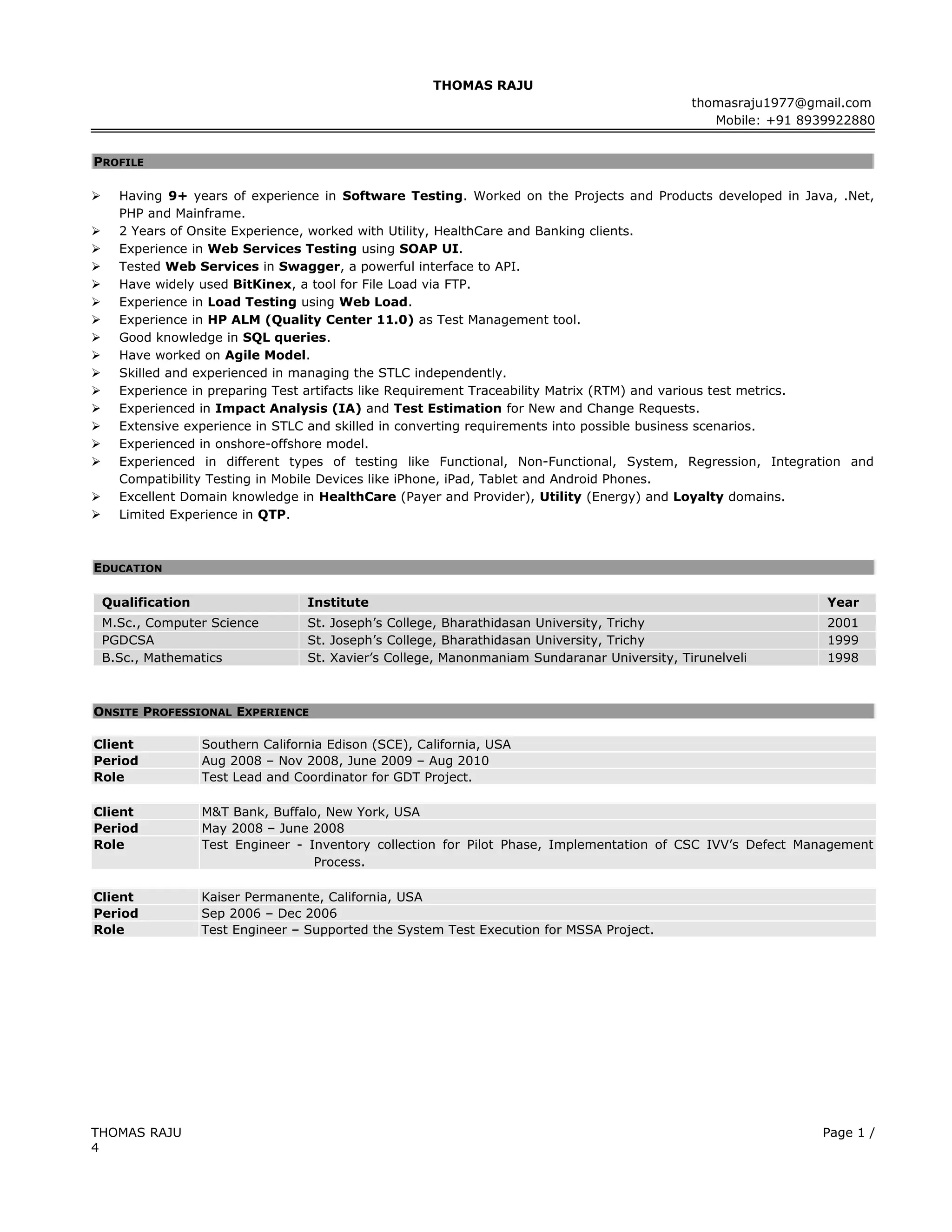 Profile_Thomas Raju | DOC