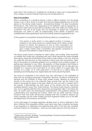 Startup Studio Final Report Public Copy | PDF