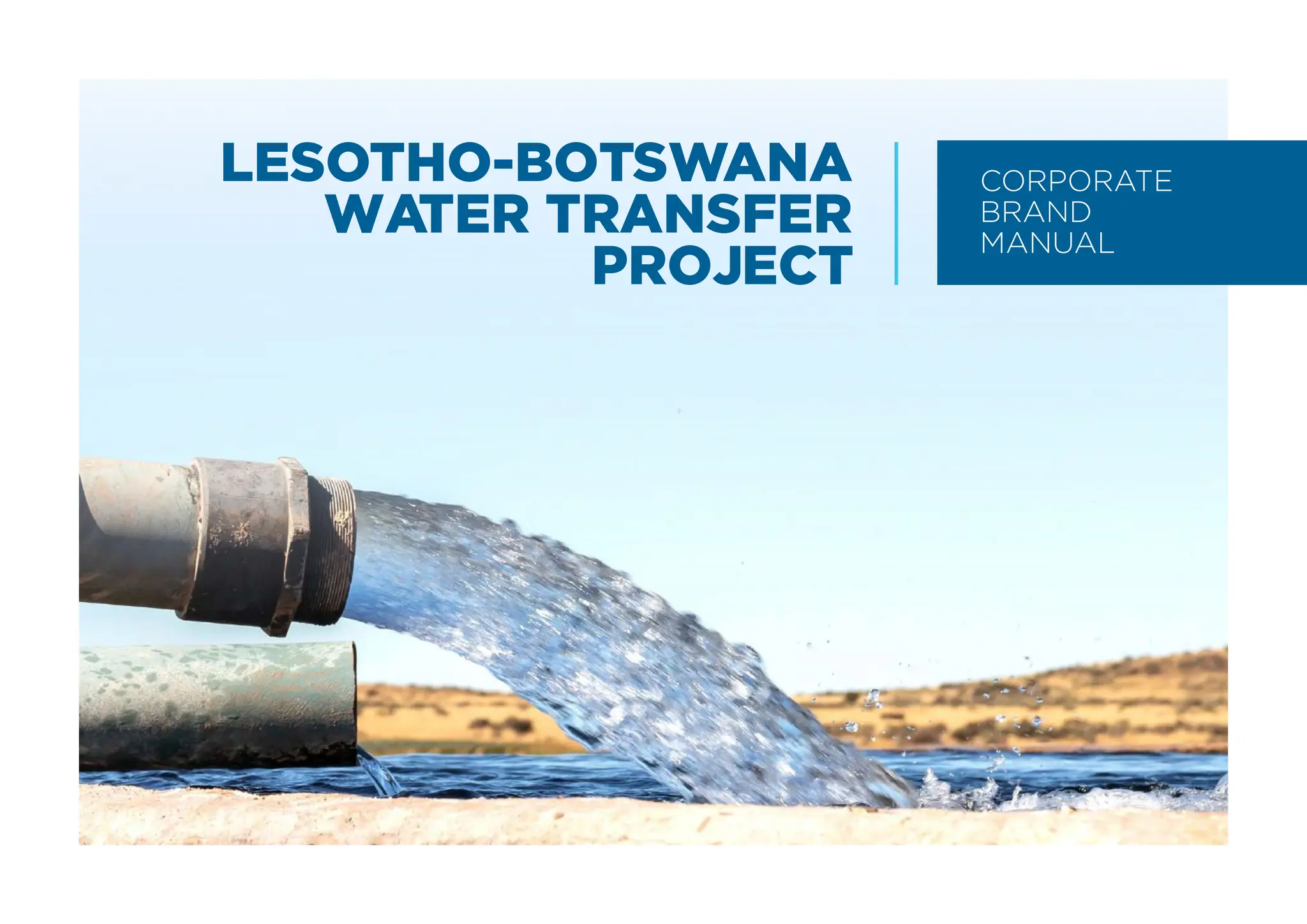 Lesotho-Botswana Water Project Brand Manual developed with new logo | PDF