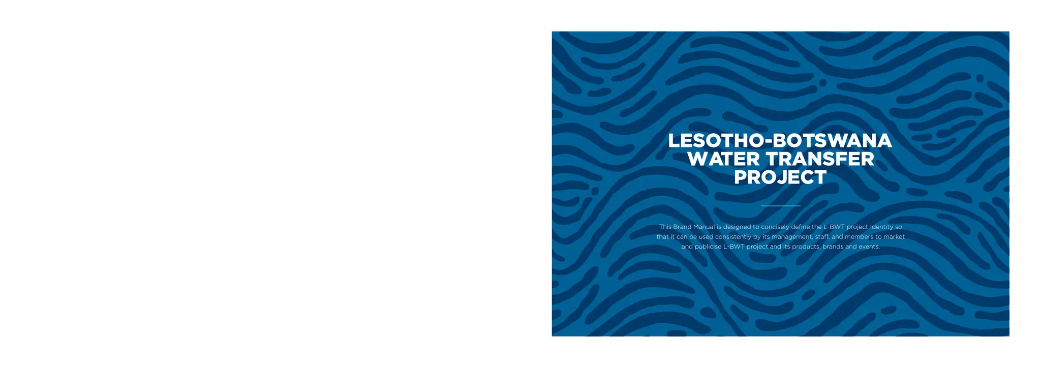 Lesotho-Botswana Water Project Brand Manual developed with new logo | PDF