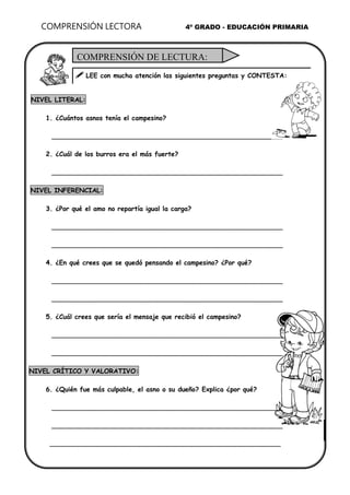 379447826 plan-lector-4-grado-copia | PDF