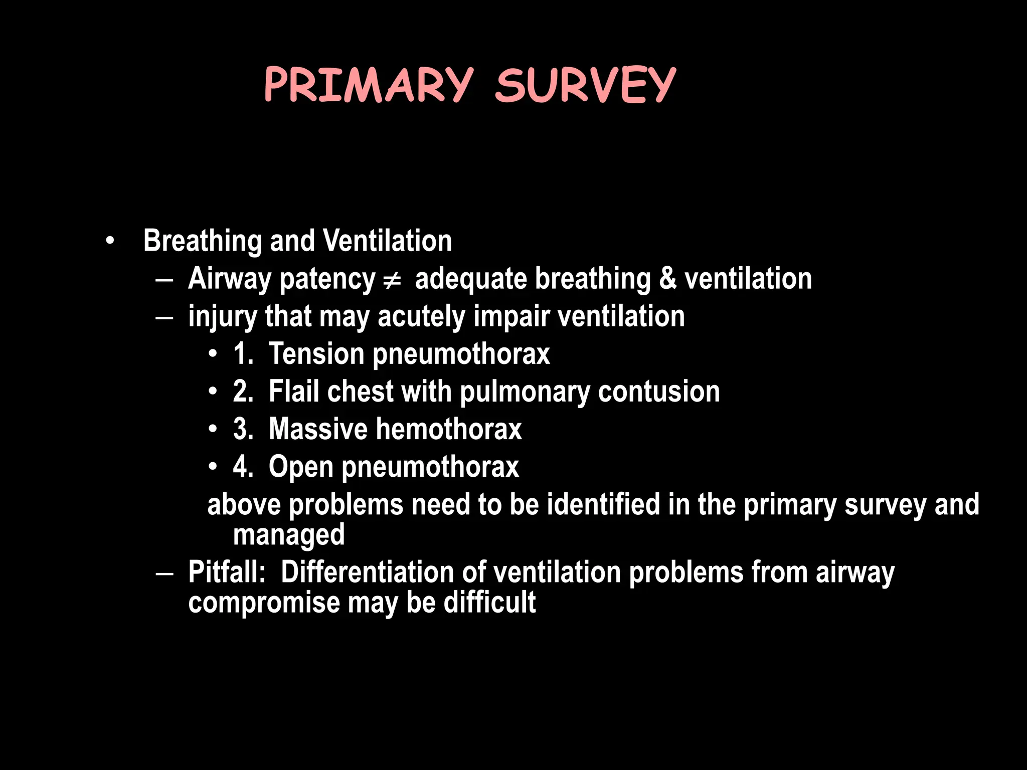 Primary and secondary survey379487438.ppt