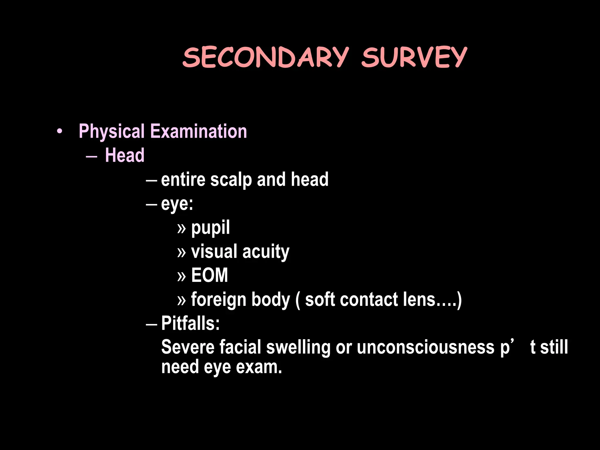 Primary and secondary survey379487438.ppt