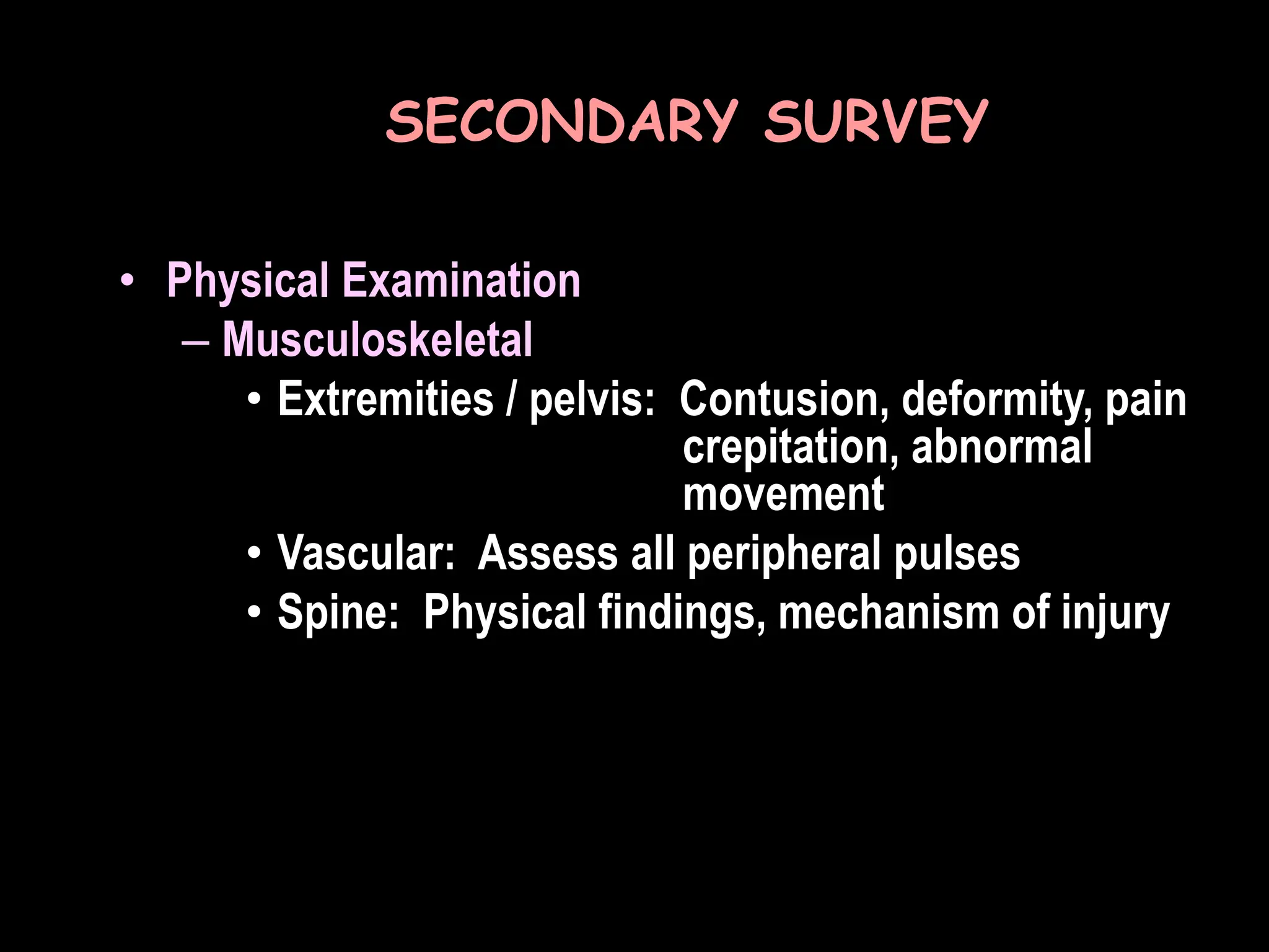 Primary and secondary survey379487438.ppt