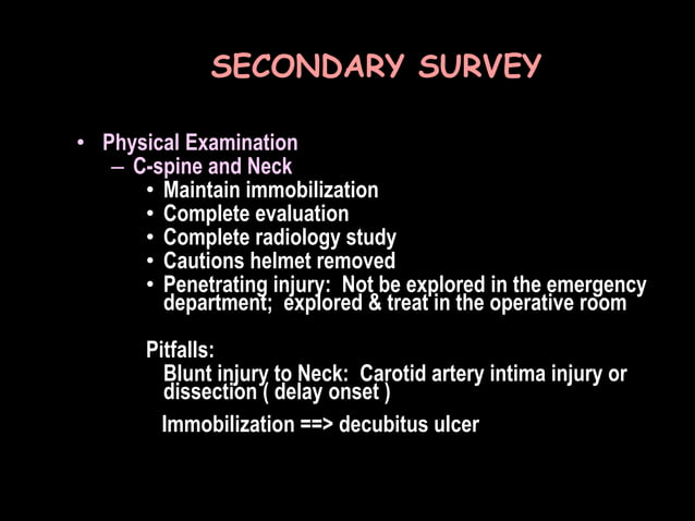 Primary and secondary survey379487438.ppt