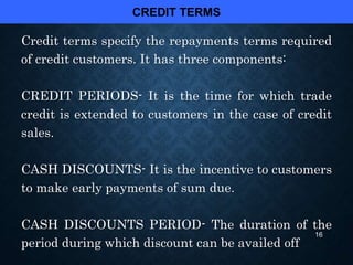 379677571 unit-iii-receivables-management-concept-of-credit-policy-ppt ...