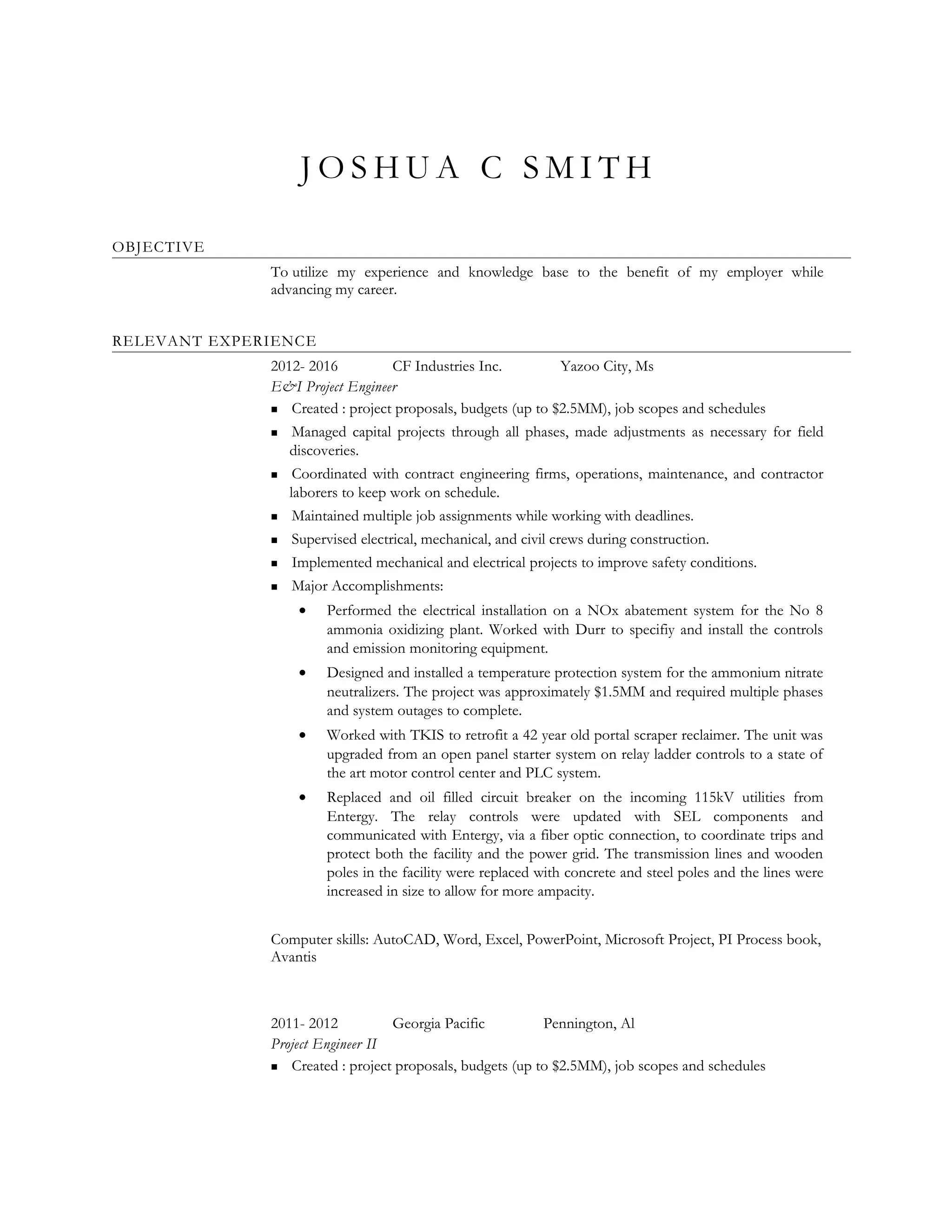 Josh Resume 11_18_2016 | DOC