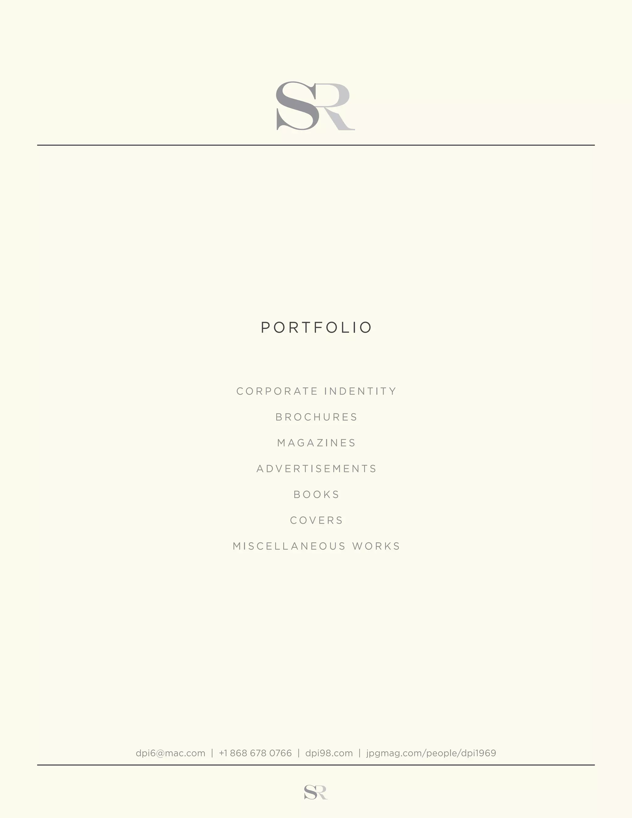 Simone Rudder-Profile_Portfolio | PDF