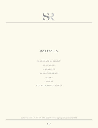 Simone Rudder-Profile_Portfolio | PDF