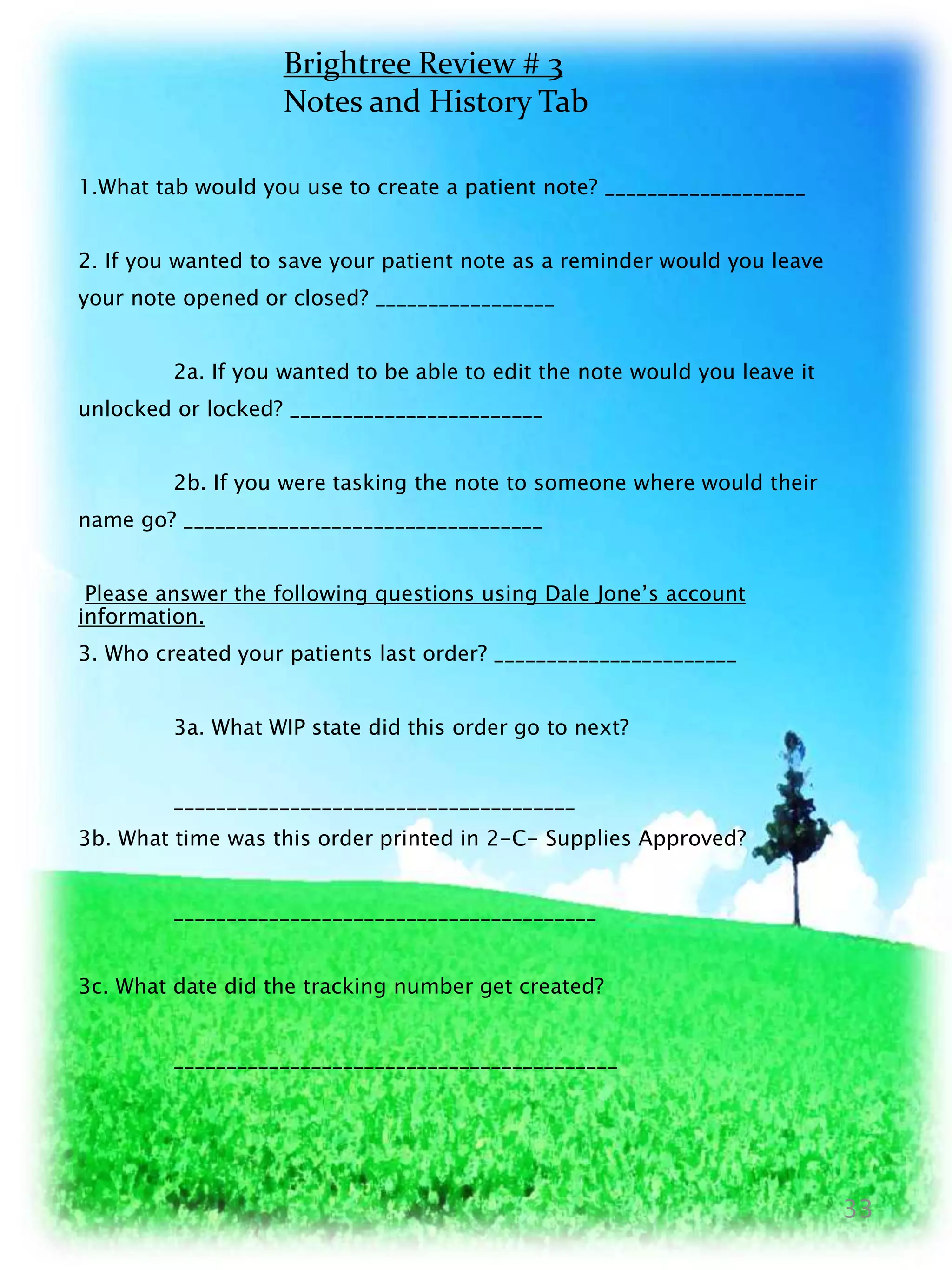 New Hire Brightree printable version Final 101614 (3) | PPTX