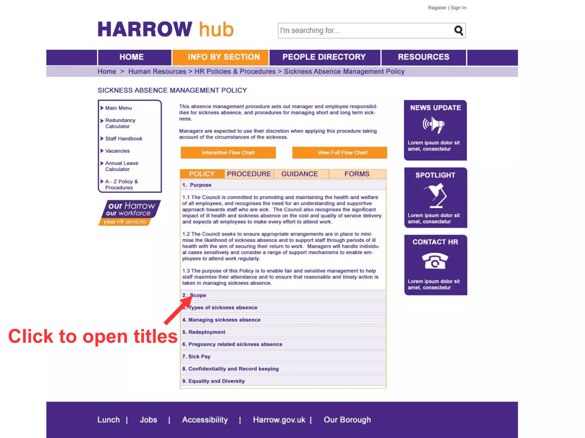 HR-Intranet-User-Flow-Intranet-Design | PPT