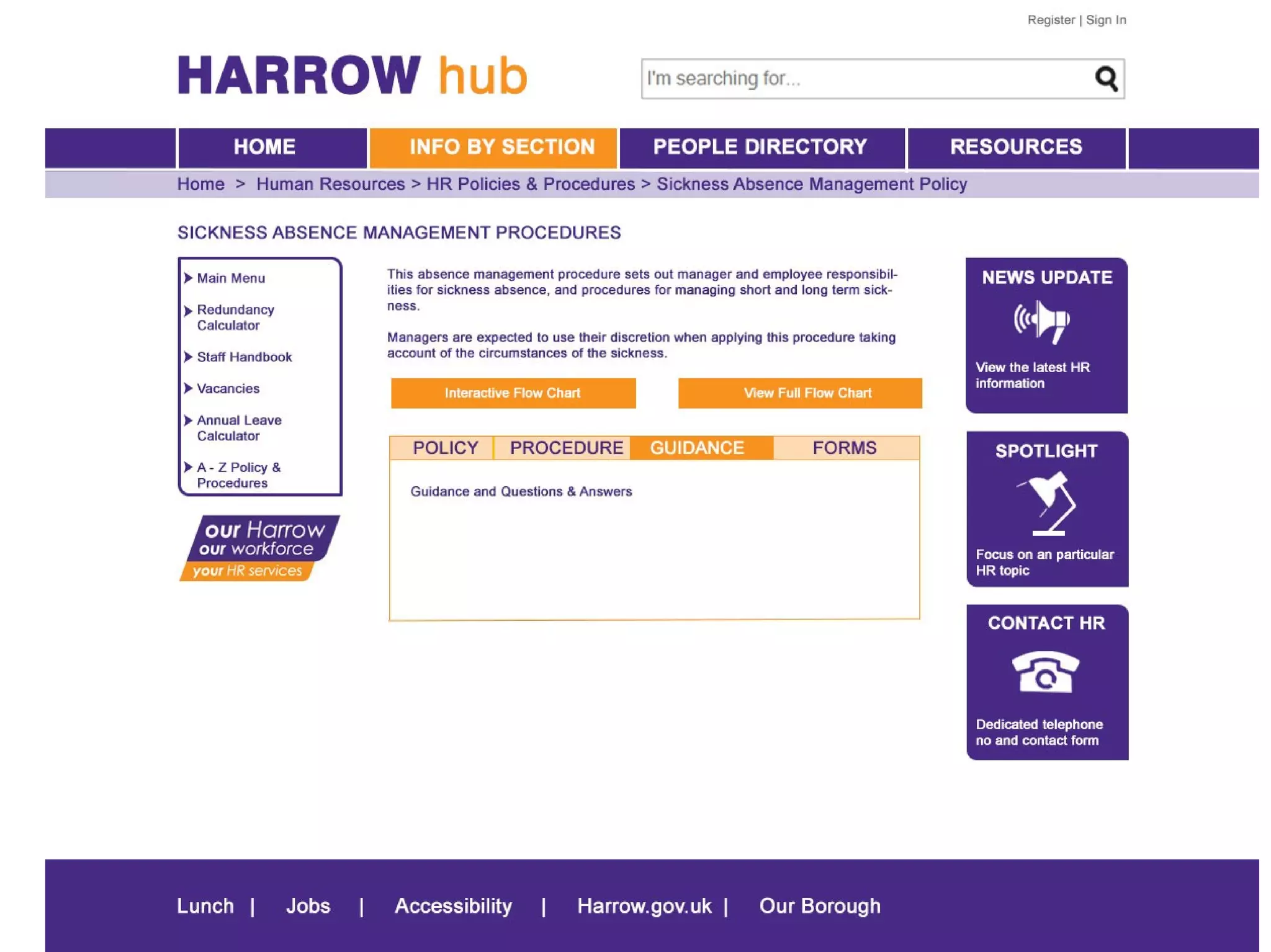 HR-Intranet-User-Flow-Intranet-Design | PPT