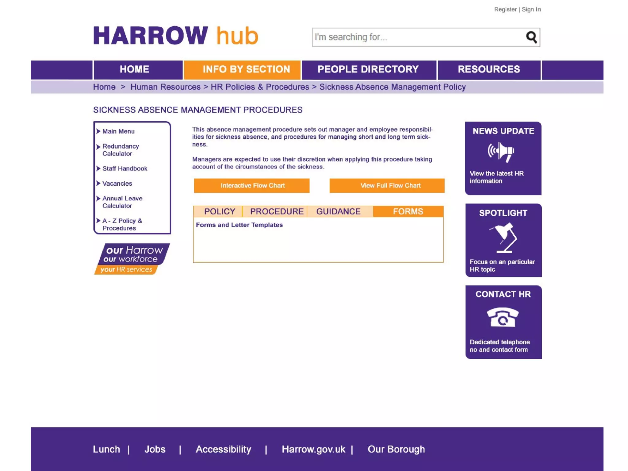 HR-Intranet-User-Flow-Intranet-Design | PPT