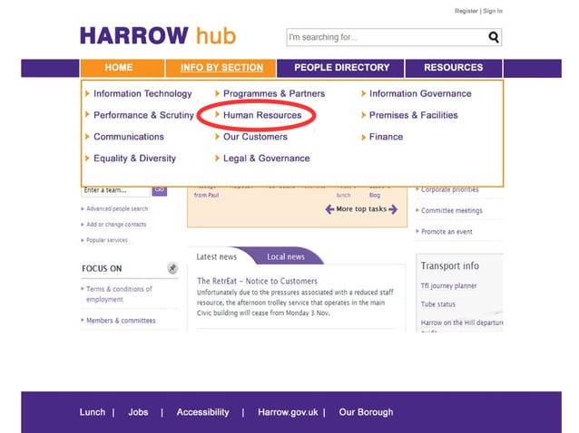 HR-Intranet-User-Flow-Intranet-Design | PPT