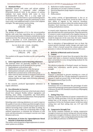 Production and Utilization of Retarder from Hardwood Sawdust | PDF