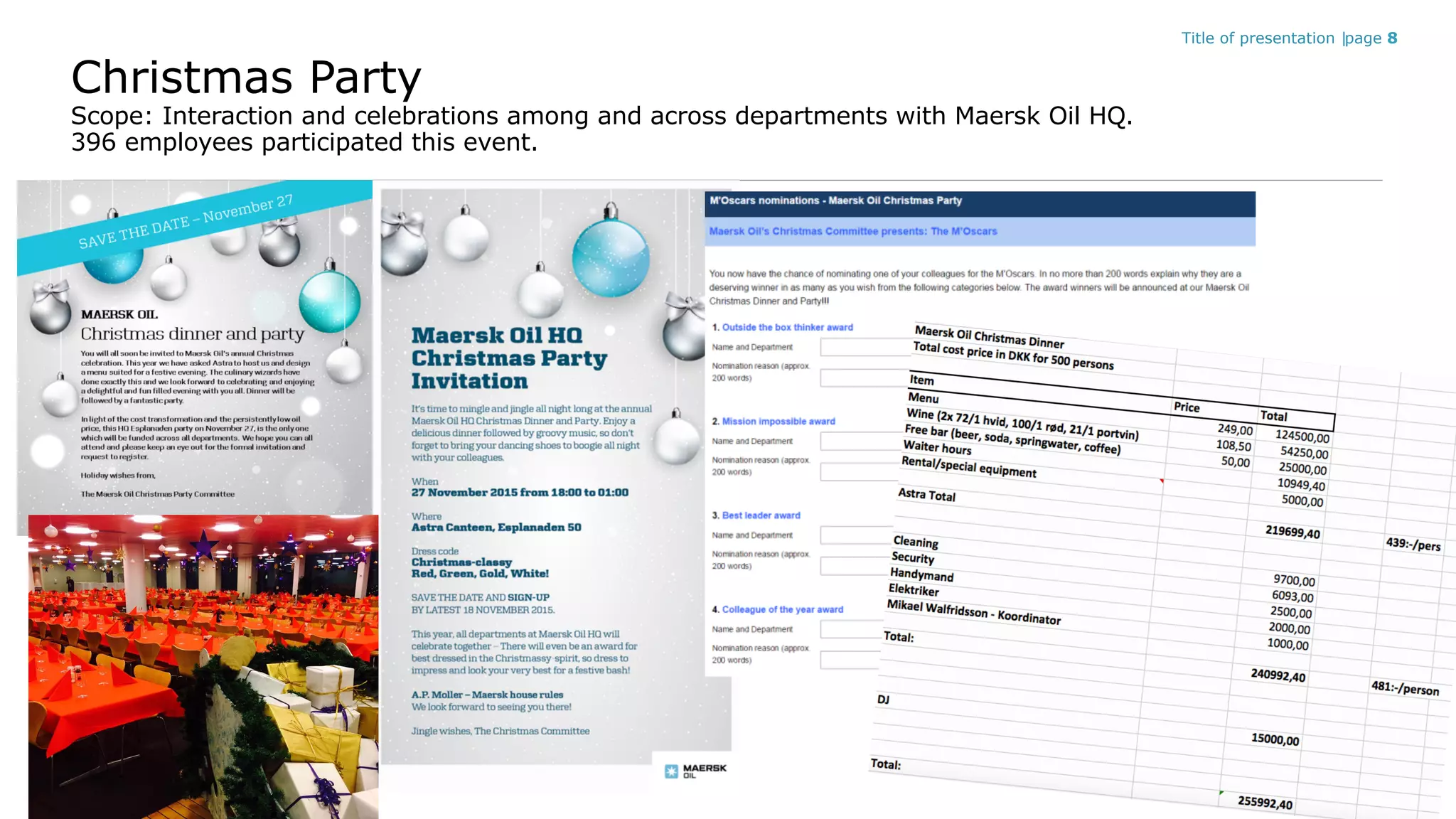 Visual Internship Portfolio | PPT