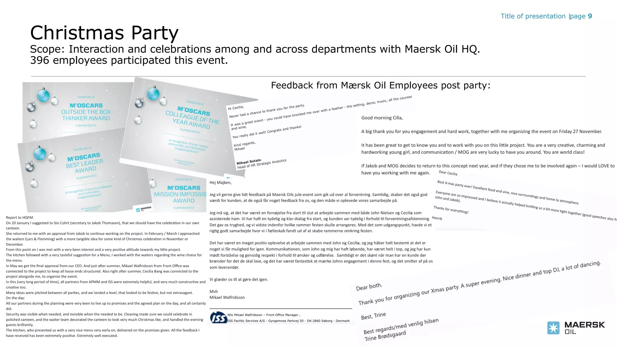 Visual Internship Portfolio | PPT