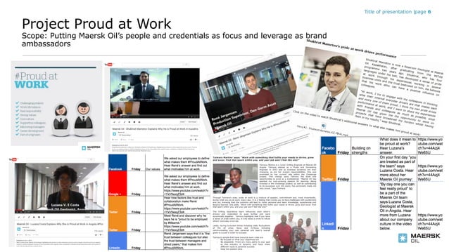 Visual Internship Portfolio | PDF