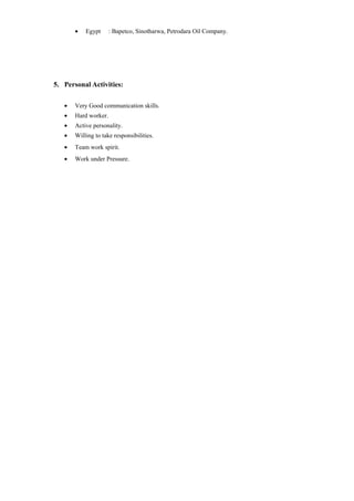 Elsayed Elazzazi Resume | DOC