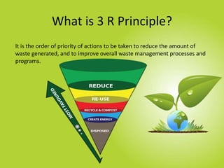 3R cycle(Reduce Reuse Recycle) | PPTX