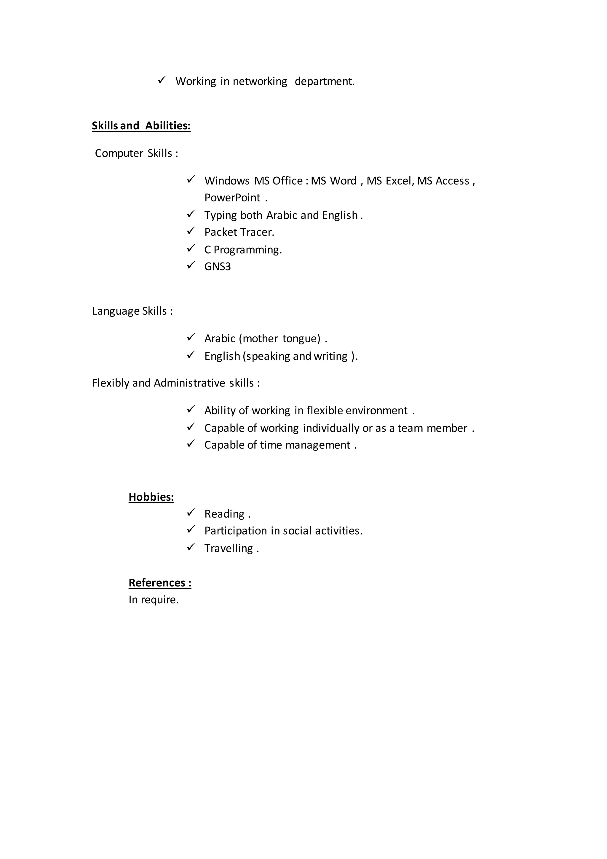 Eman ali 112 | DOCX | Technology & Computing