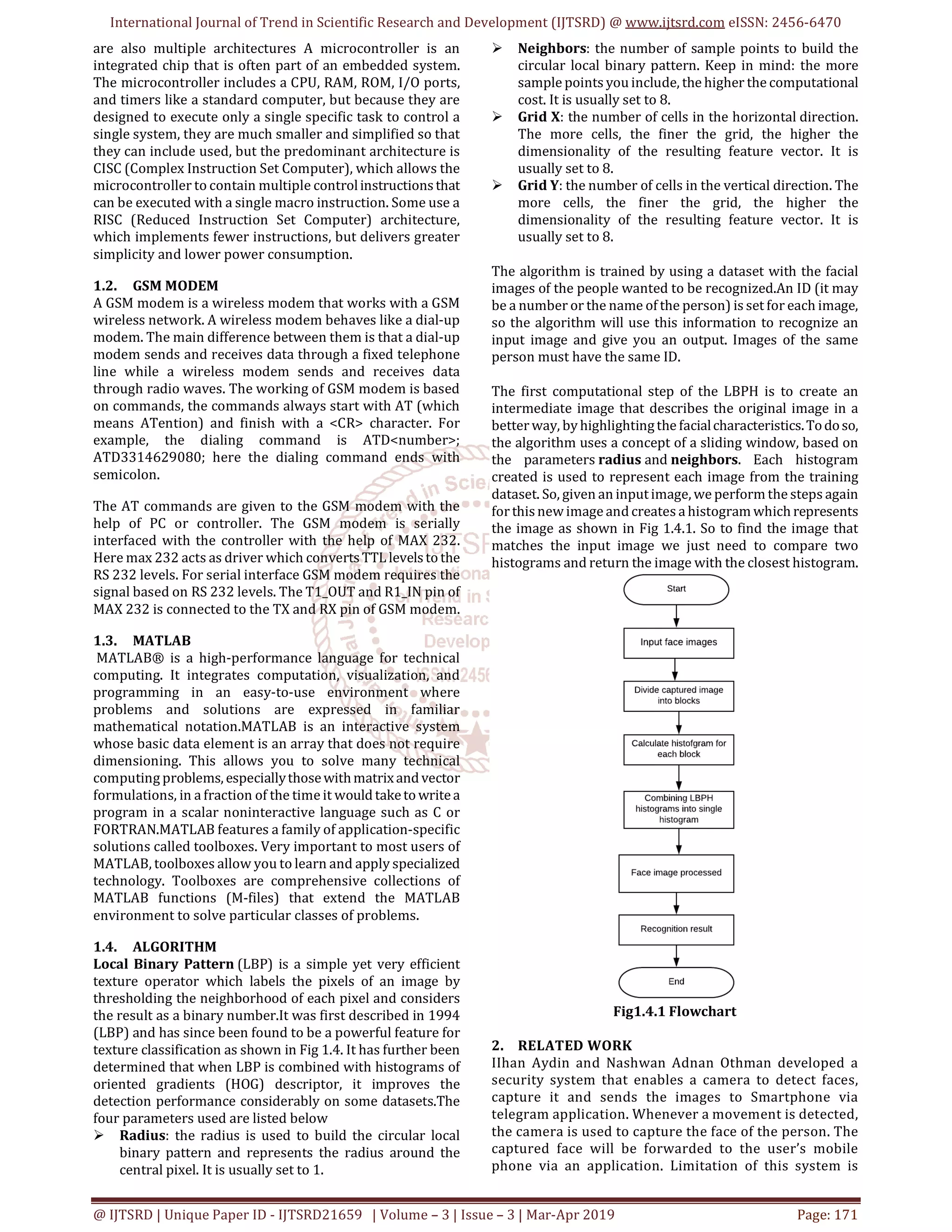 A Modern Technique For Unauthorized Human Detection And Intimation Pdf