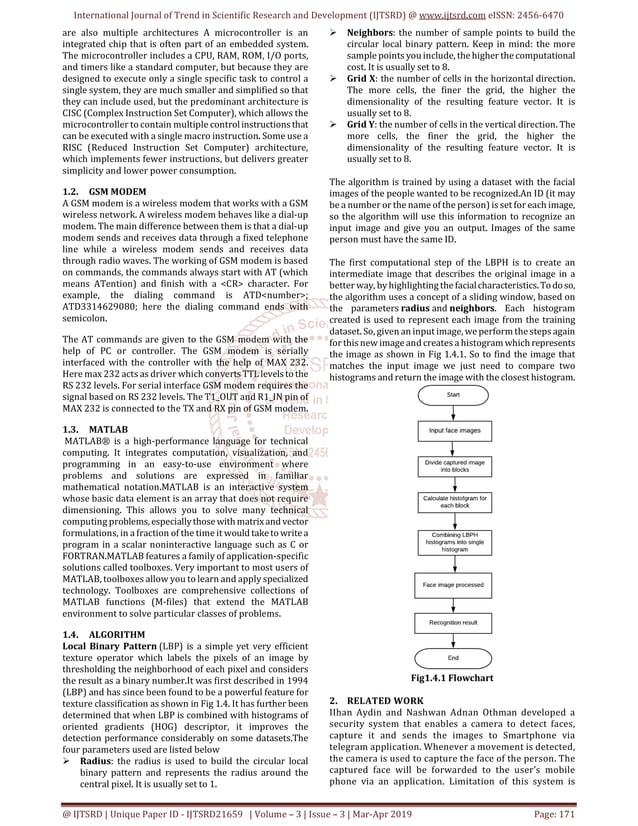 A Modern Technique For Unauthorized Human Detection And Intimation Pdf