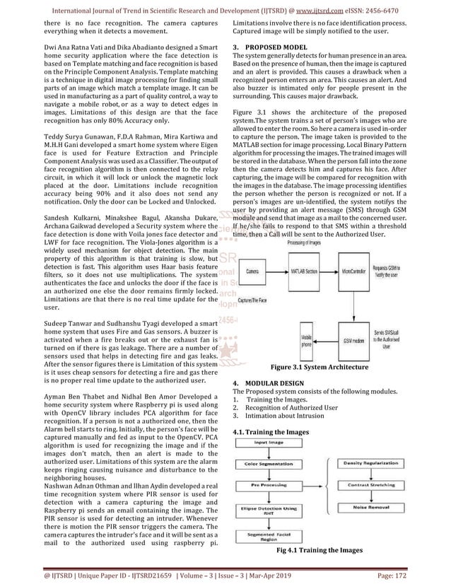 A Modern Technique For Unauthorized Human Detection And Intimation Pdf