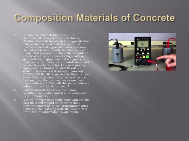 In’s and Out’s of High Voltage Spark Testing | PPT