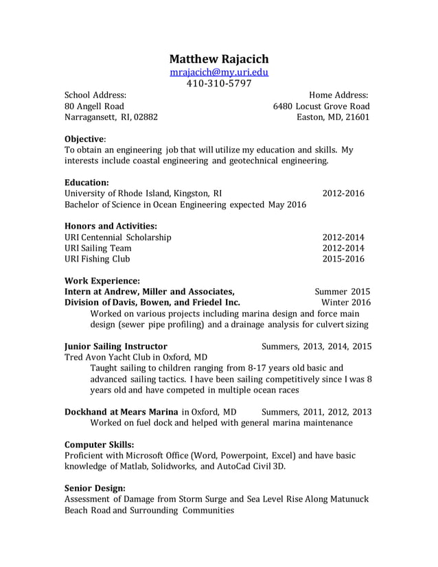 Matthew_Rajacich_Resume | PDF