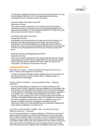 Amey CV 2015 | DOCX