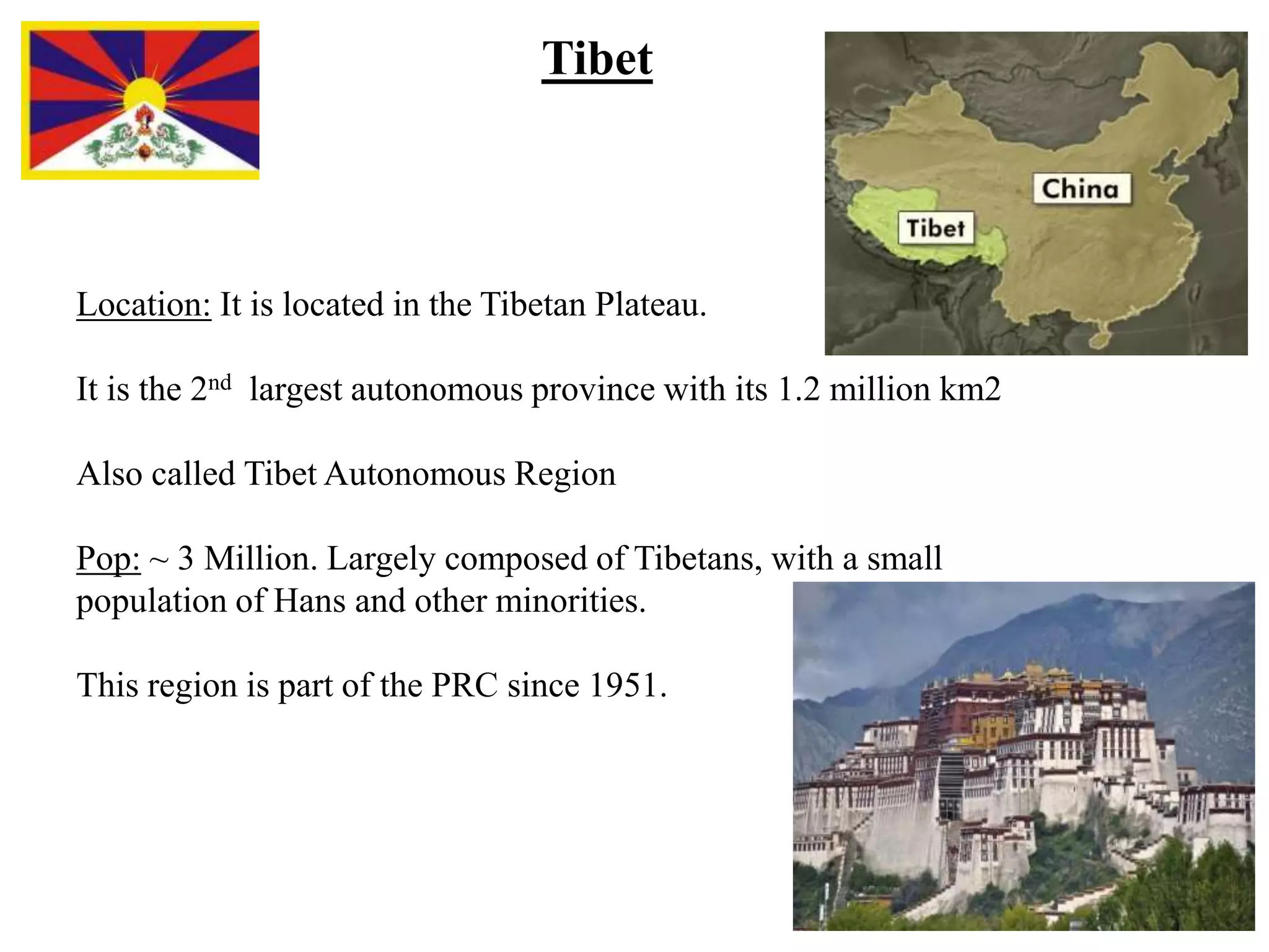 Taiwan, Xinjiang, Tibet A Common Problem | PPTX