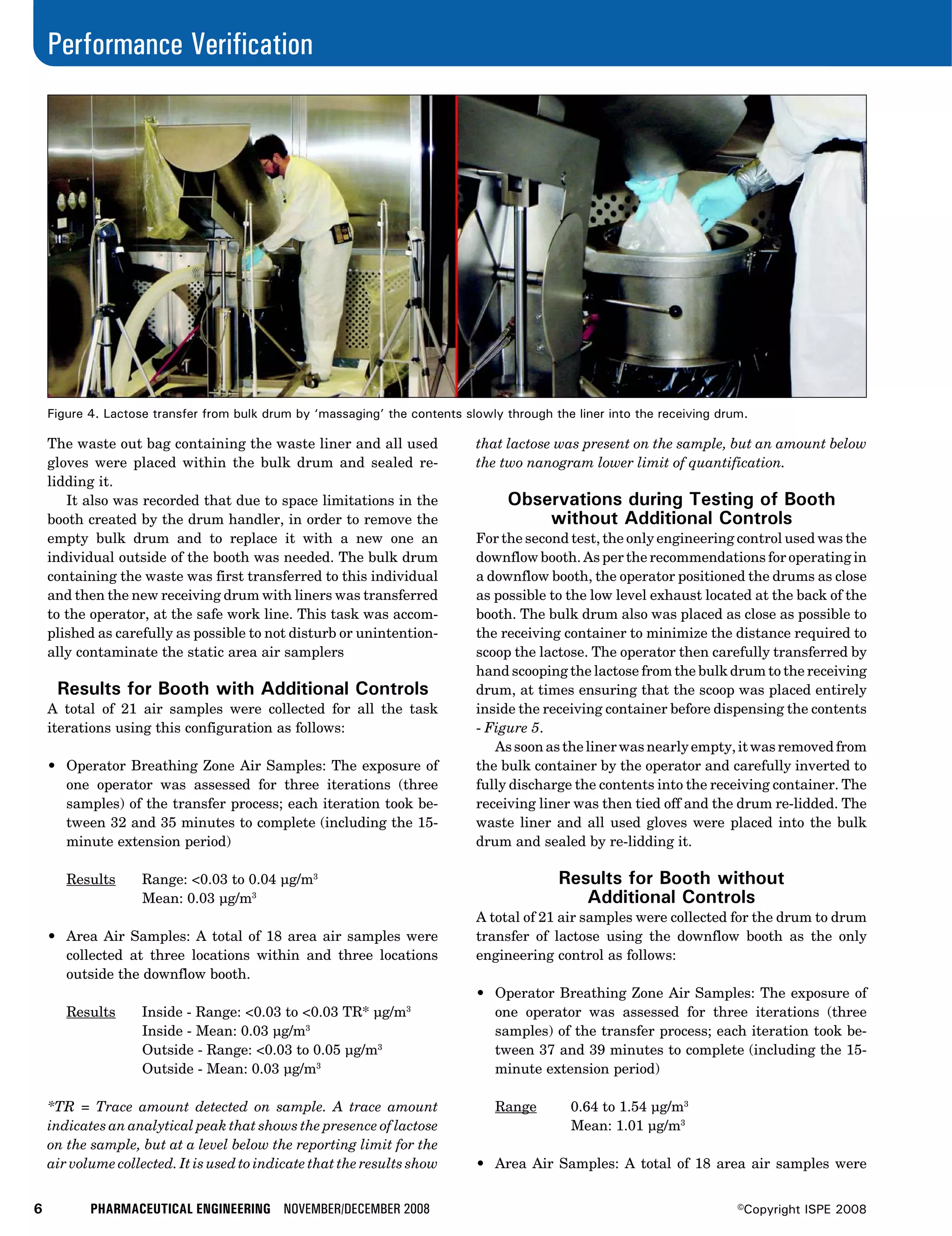 Pharmaceutical Engineering Downflow Booth Testing | PDF