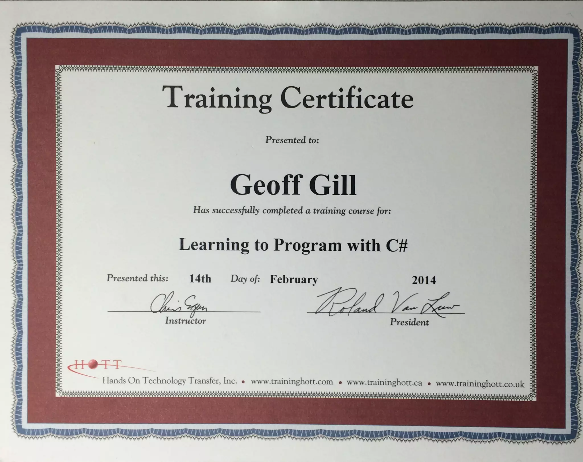certificate_program_c_sharp | PPT | Free Download certificate_program_c_sharp | PPT | Free Download