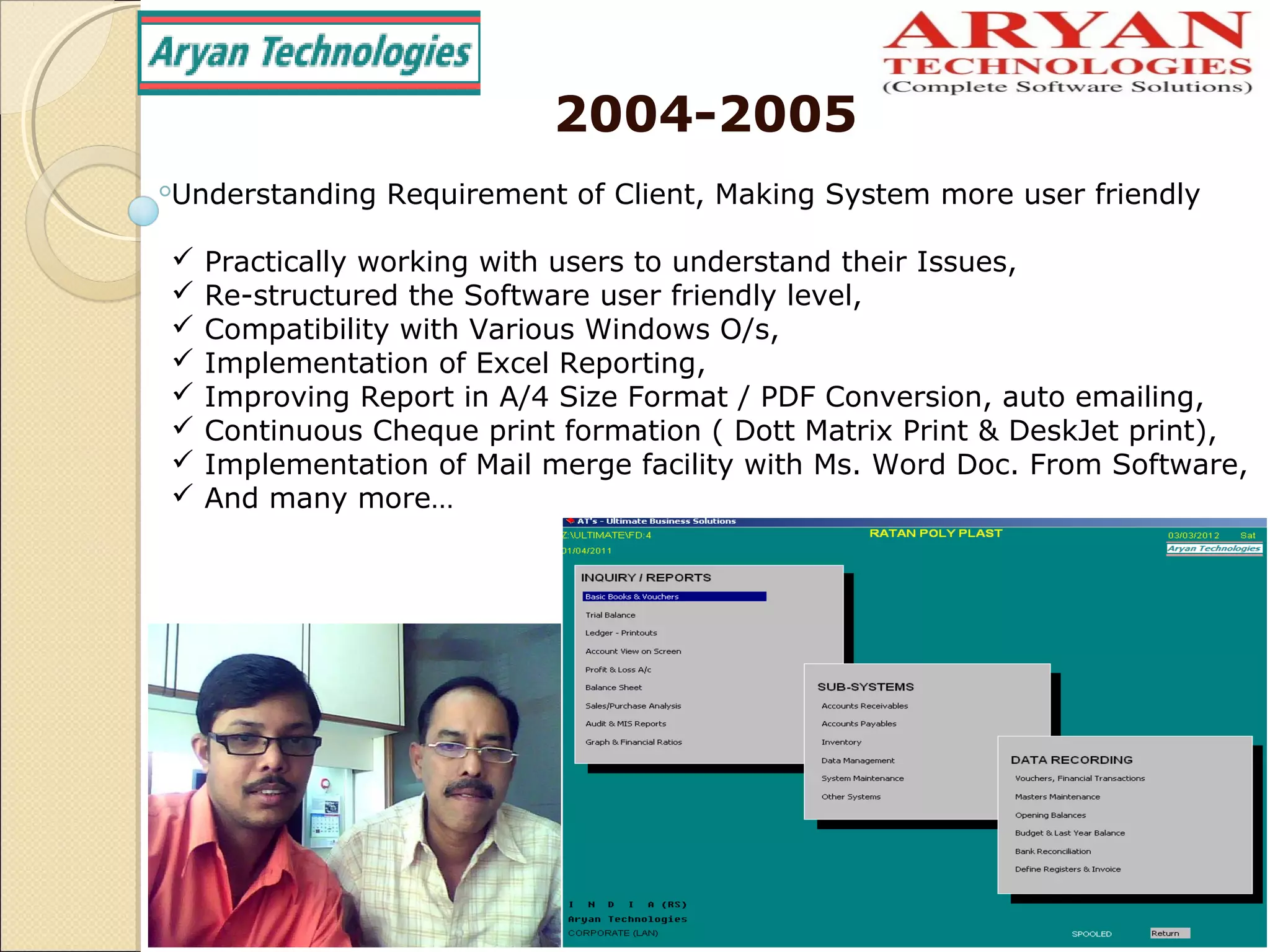 Final PPT of Aryans Journey | PPT