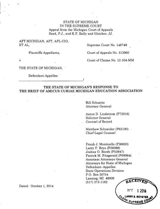 Michigan Supreme Court Brief_AFT II