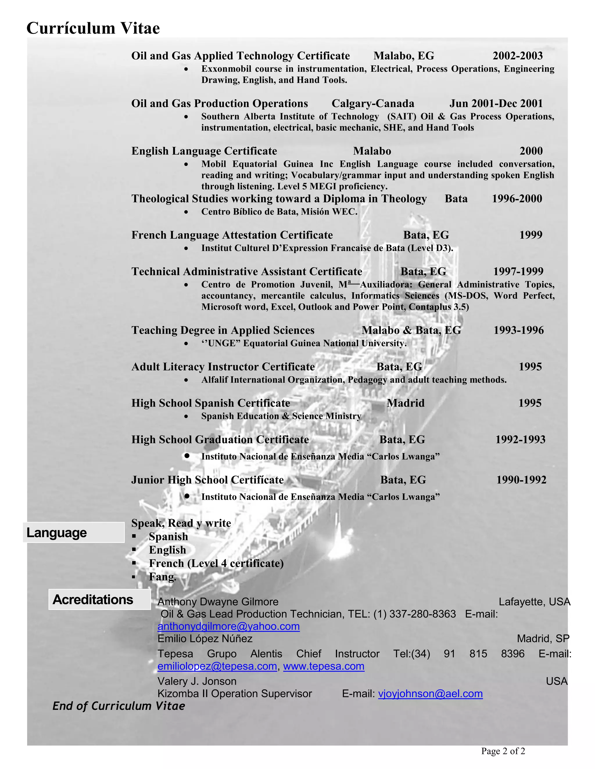 Completed English CV R3.3 | PDF