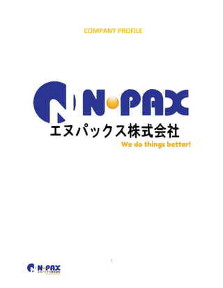 NPAX Company Profile | PDF