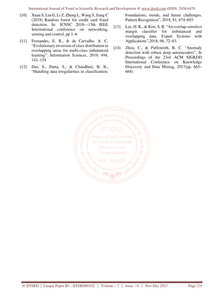 Credit Card Fraud Detection Using Hybrid Machine Learning Algorithm | PDF