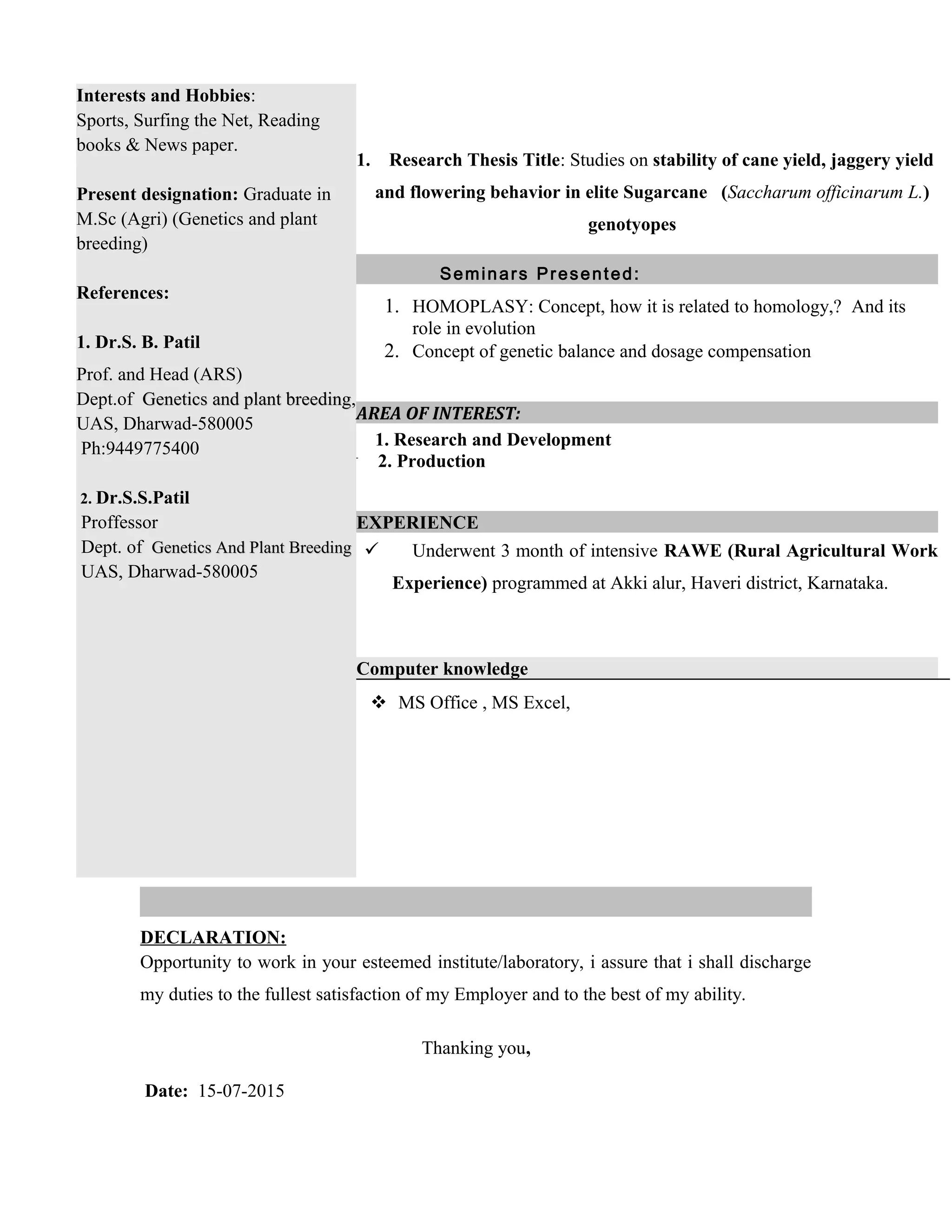 NAVIN RESUME | PDF