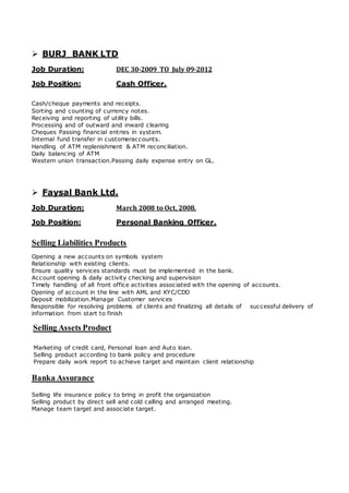 ALI MUJTABA-CV, UBL | DOCX