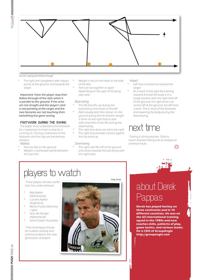 PUSH Hockey Magazine Hitting article part 1 | PDF | Soccer | Sports