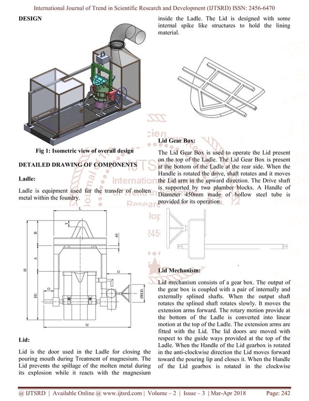 Design and Fabrication of a Convertor Ladle and Treatment Chamber | PDF