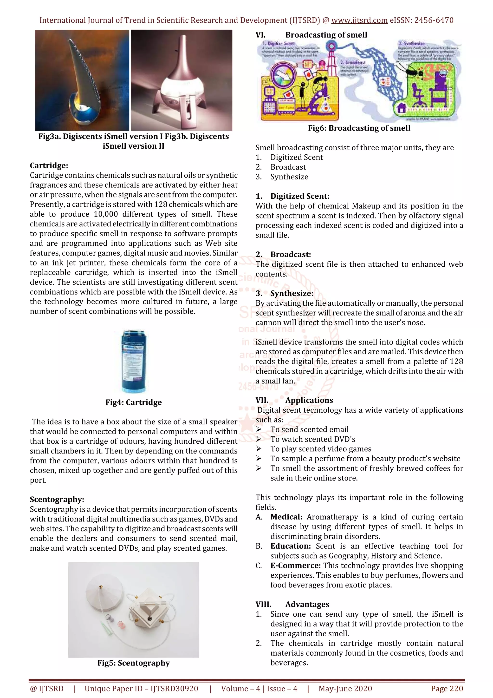 Digital Scent Technology A Critical Overview | PDF