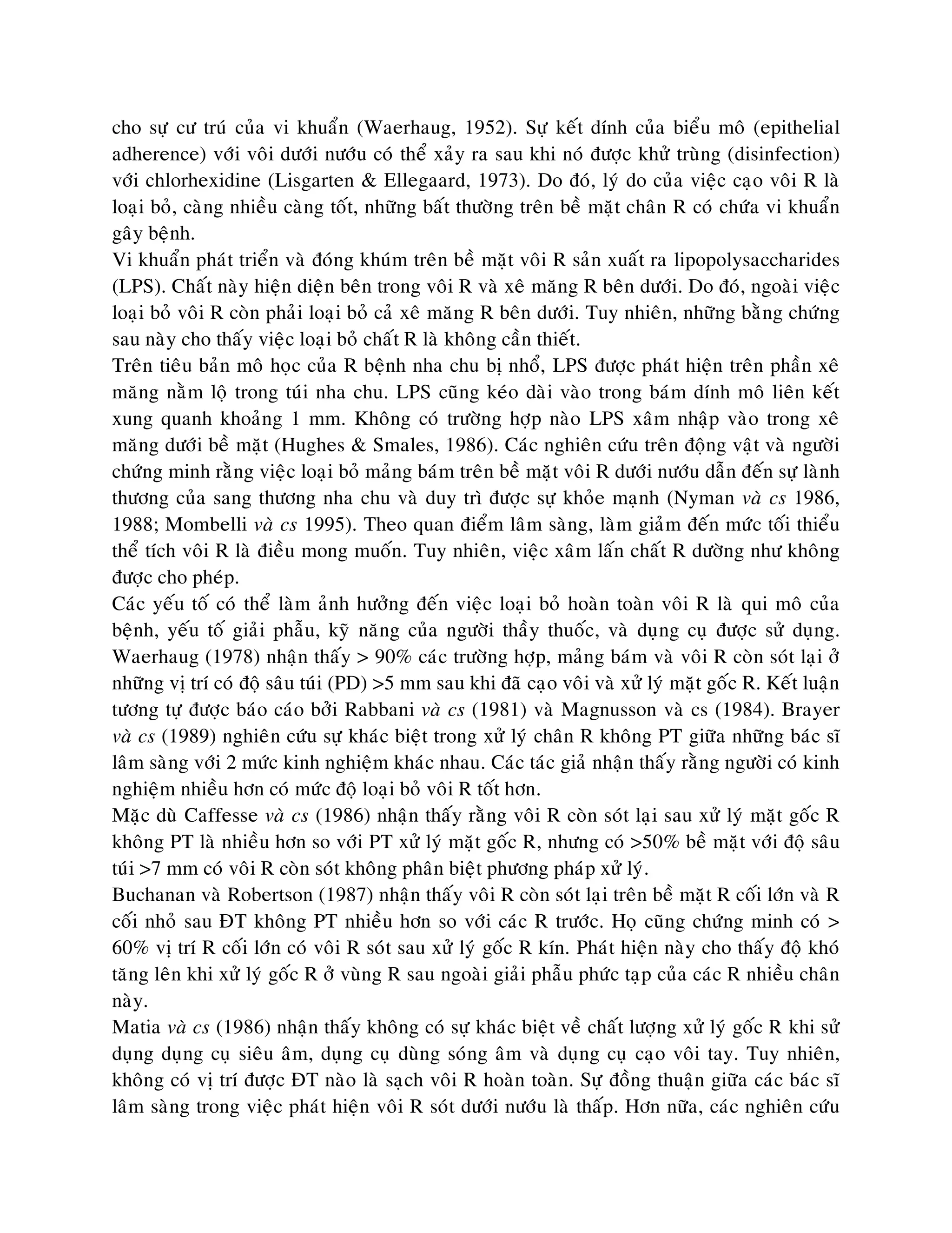 Điều trị nha chu không phẫu thuật | PDF