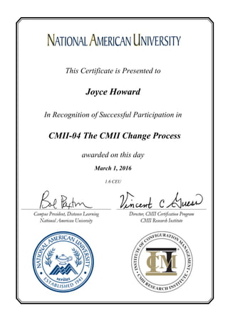 CMII-04_Certificate | PDF