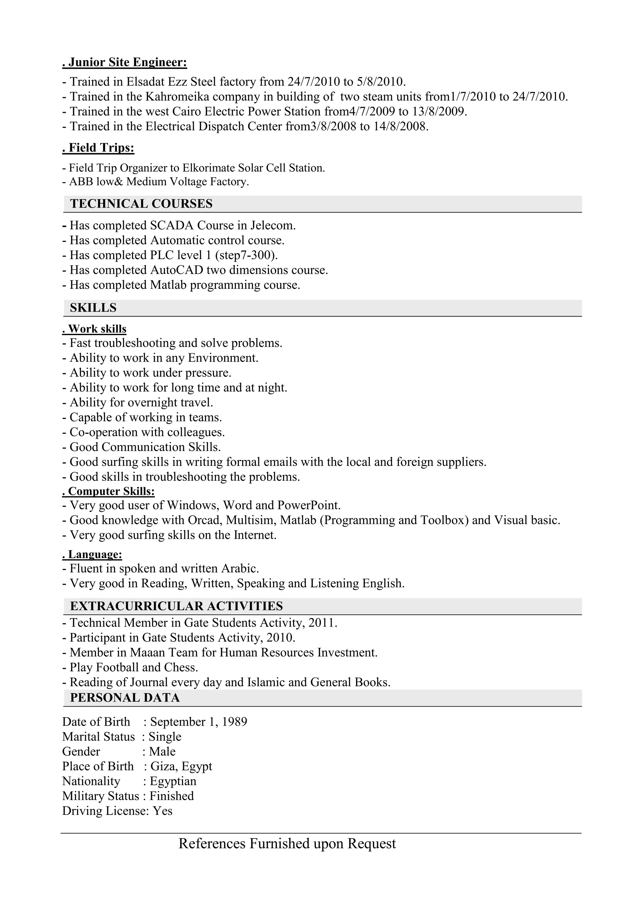 Ahmed Saied Mustafa Abdelwahab Cv1 Pdf 