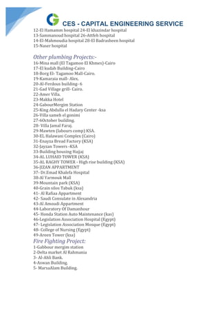 CAPITAL- ENGINEERING SERVICE PROFILE | PDF