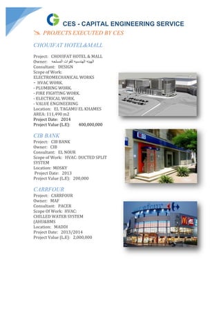 CAPITAL- ENGINEERING SERVICE PROFILE | PDF