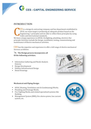 CAPITAL- ENGINEERING SERVICE PROFILE | PDF